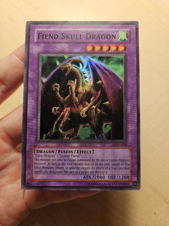 Fiend Skull Dragon Yugioh (Gebraucht) in Reinach BL für CHF 8 – mit ...