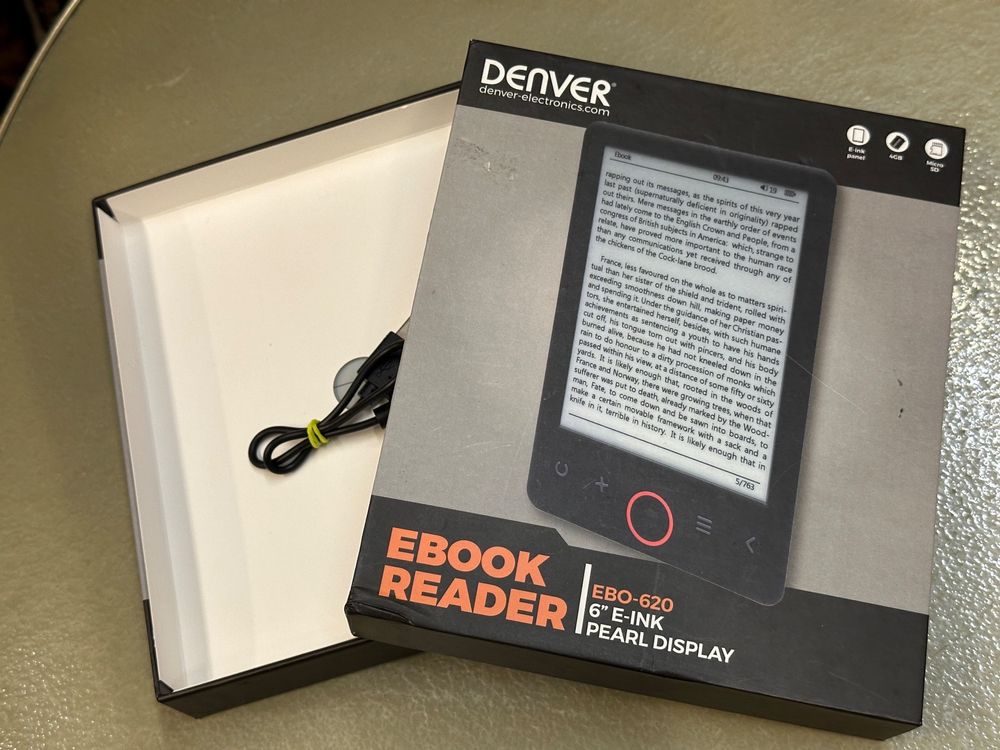 Ebook Reader Ebo-620 6“ E-Ink Denver Pearl Display (Gebraucht) in ...