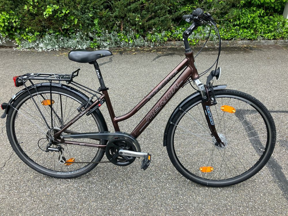 MERIDA Freeway Damen 28" Fahrrad Velo City Bike 21 Gang (Gebraucht) in ...