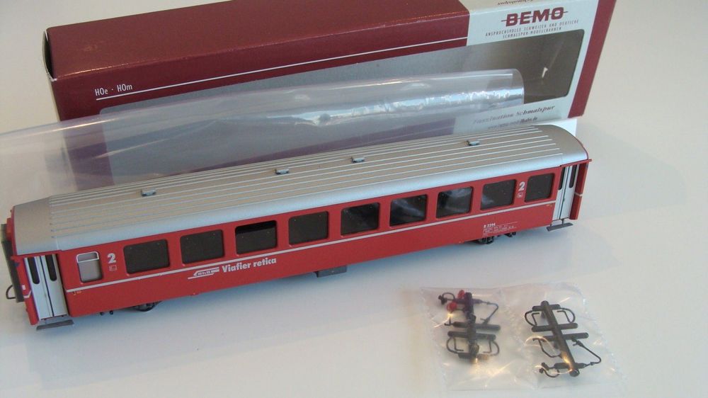 Bemo HOm wagon RHB B2294 refit 3250194 (Neuf (Voir description)) à ...