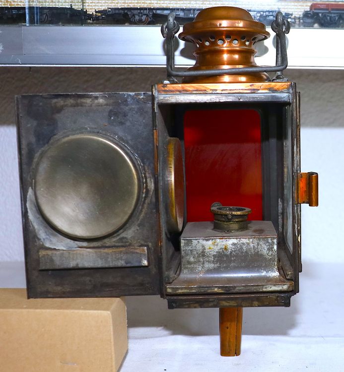 Antike PETROL LAMPE DER SNCB SEHR SELTEN (Gebraucht) in Ipsach für CHF ...