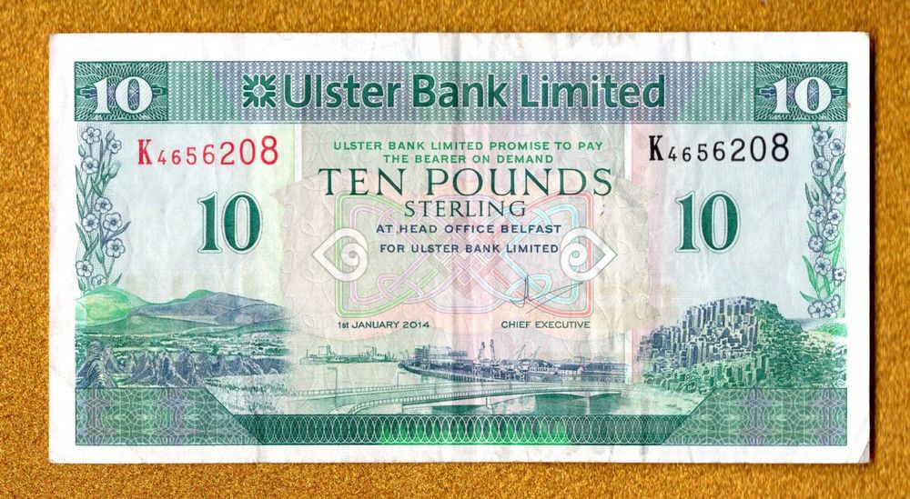 Ulster Bank 10 pounds (Gebraucht) in Leibstadt für CHF 18 – mit ...