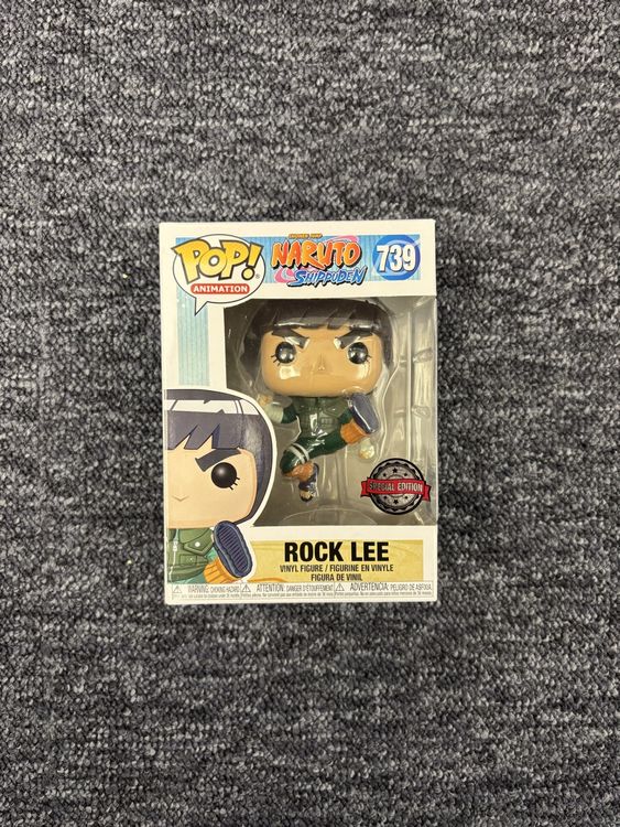 Funko Pop! Animation: Naruto Shippuden - Rock Lee 739🔥 (Neu (gemäss ...