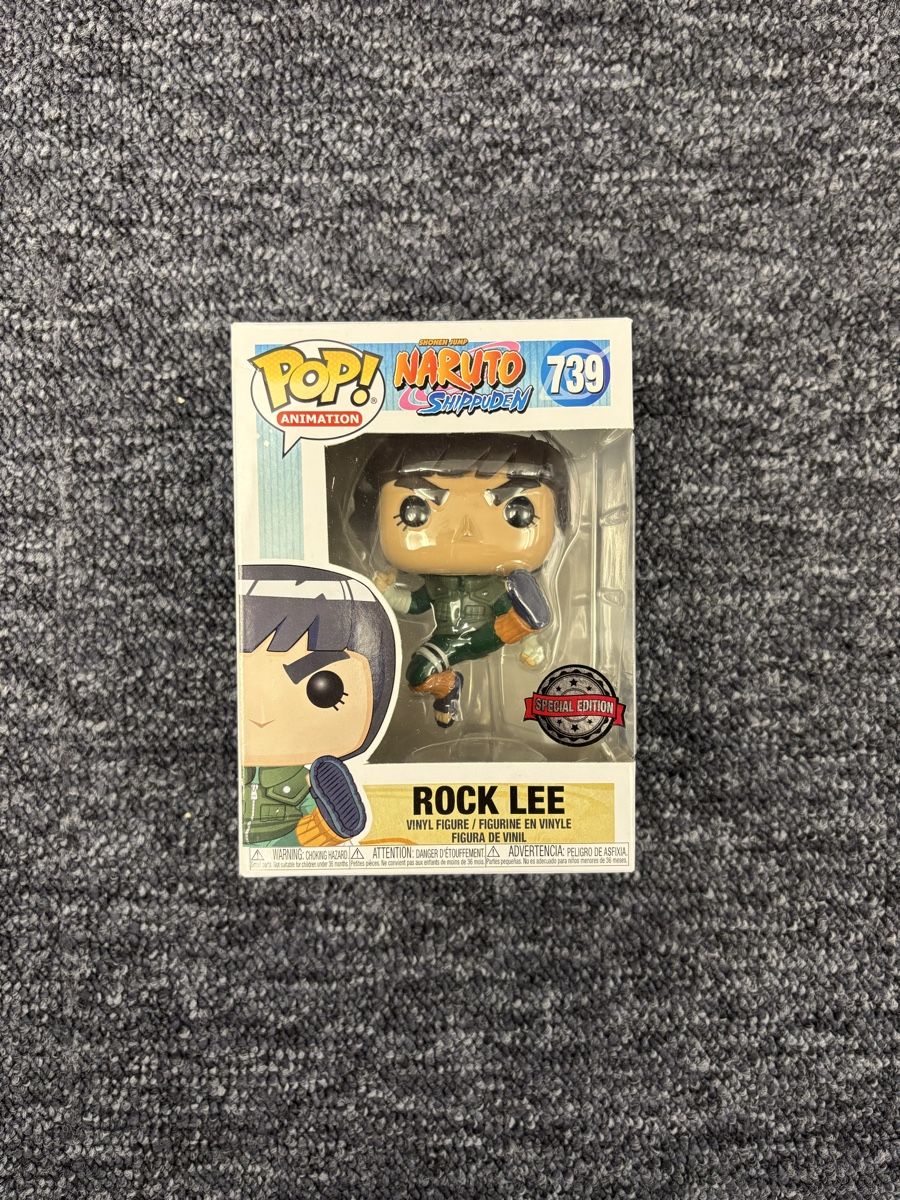Funko Pop! Animation: Naruto Shippuden - Rock Lee 739🔥 (Neu (gemäss ...