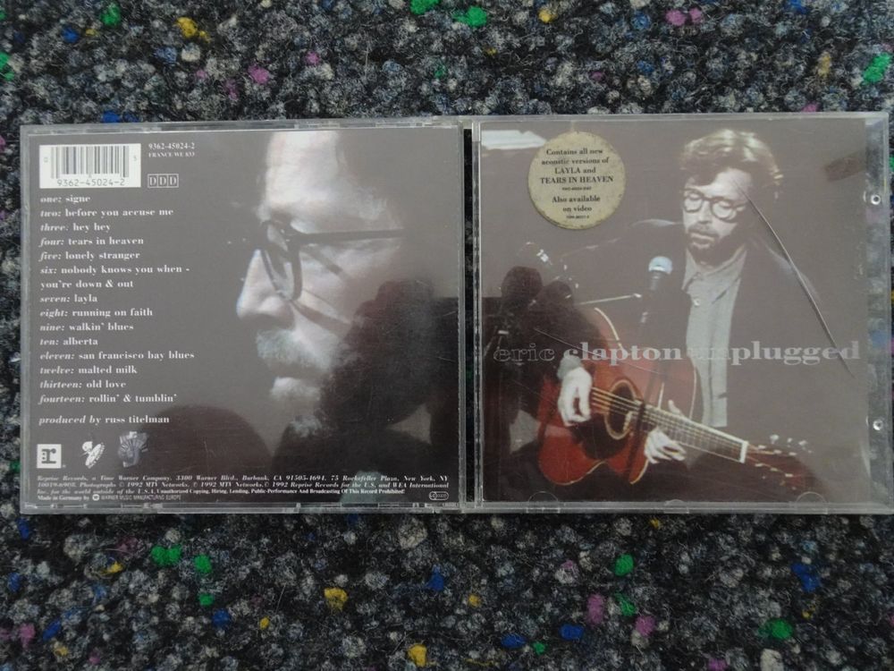 CD : Eric Clapton (Gebraucht) in Lotzwil für CHF 1 – mit Lieferung auf Ricardo kaufen