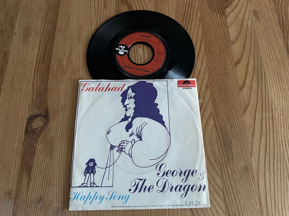 GALAHAD rare George the dragon Single Rock 70's Top Kult (Gebraucht) in ...