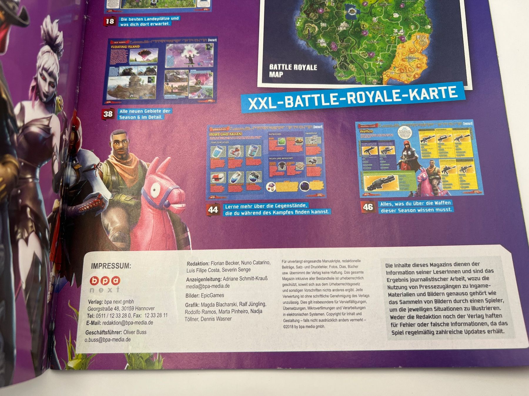 📖 FORTNITE Tec-Guide Heft Magazin 06/2018 (Gebraucht) in Vaduz für CHF ...