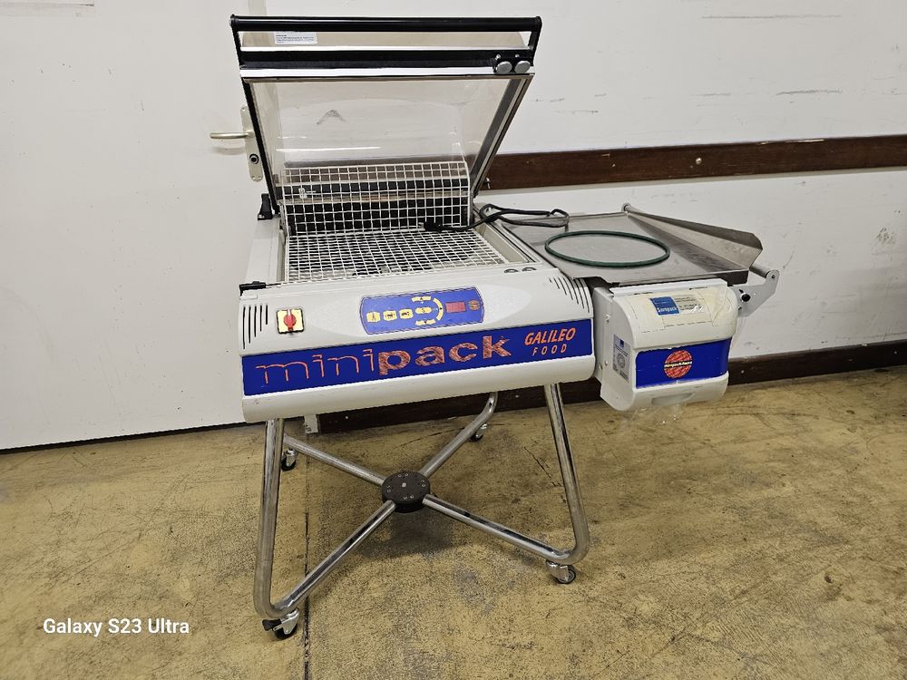 Schrumpffolien Verpackungsmaschine minipack Galileo Food Top (Gebraucht ...
