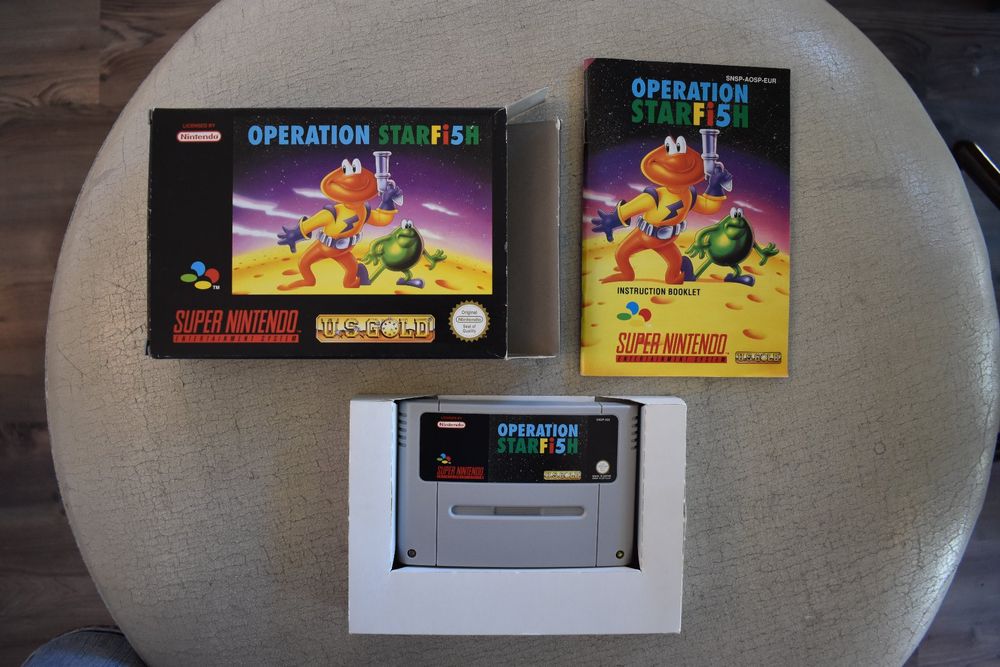 Operation Starfi5h Nintendo SNES Pal Deutsch Komplett | Kaufen auf Ricardo