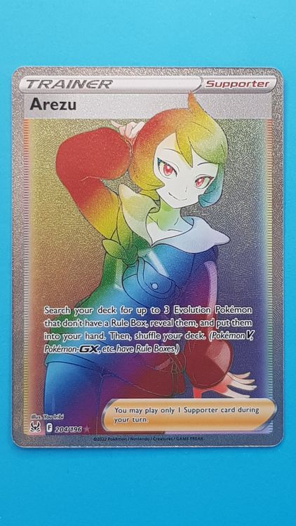 Arezu – Rainbow Rare – Lost Origin - EN (Gebraucht) in Lausanne 26 für ...