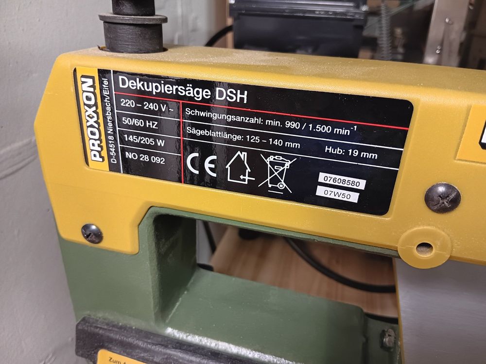 Proxxon Dekupiersäge DSH 2-Gang | Kaufen auf Ricardo