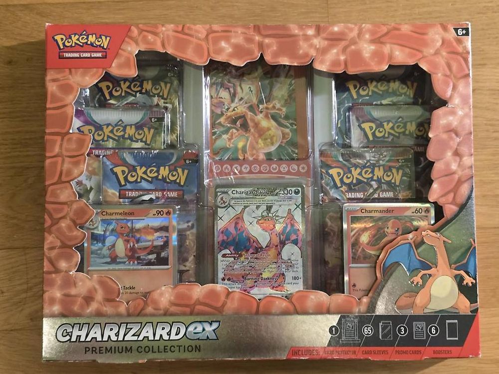 Charizard ex Pokemon TCG Premium Collection Box Set New (Gebraucht) in ...