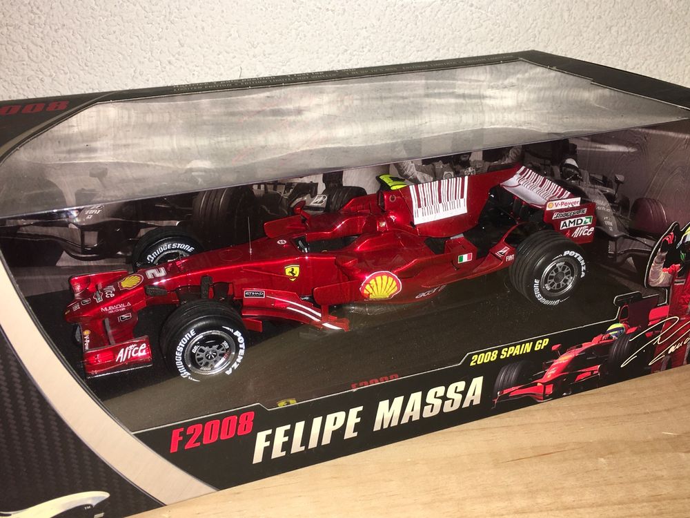 Ferrari F2008 F. Massa 1/18 Spain GP - ELITE (Neu (gemäss Beschreibung ...