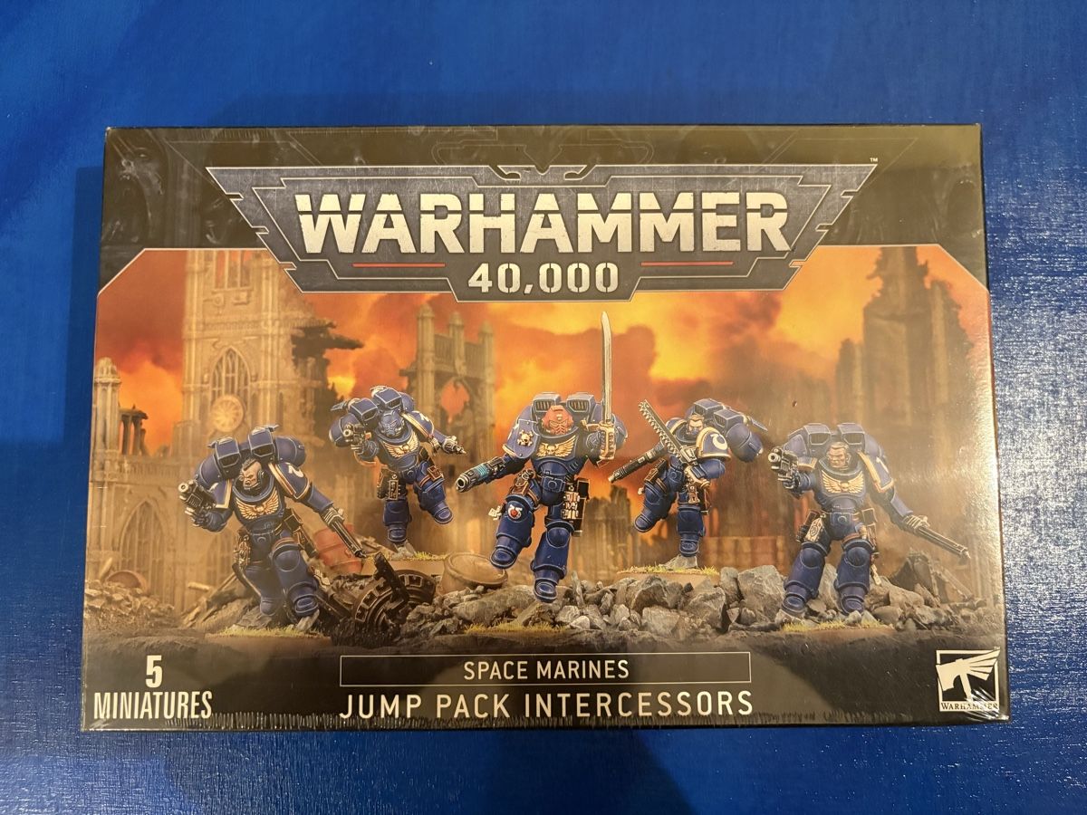 Warhammer 40k Space Marines Jump Pack Intercessors OVP (Neu und ...