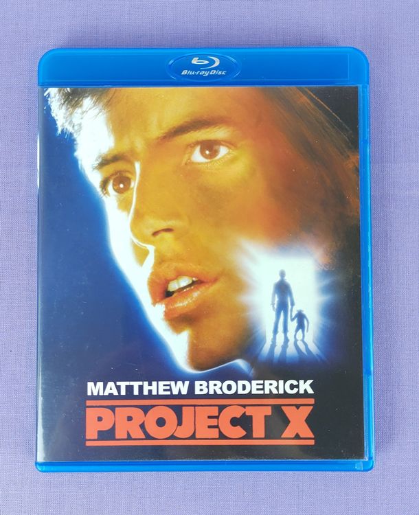 Blu-ray: Project X (mit Matthew Broderick) 80er Kult! RAR (Gebraucht ...