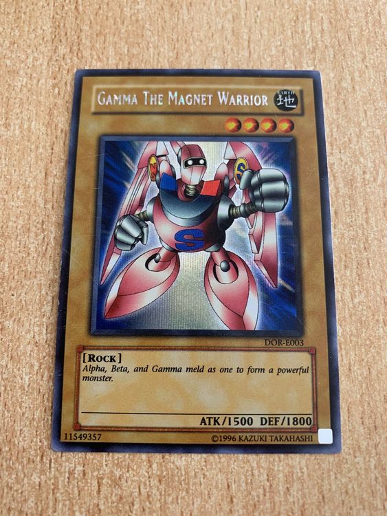 Gamma the Magnet Warrior DOR-E003 Secret Rare (Gebraucht) in Reinach BL ...