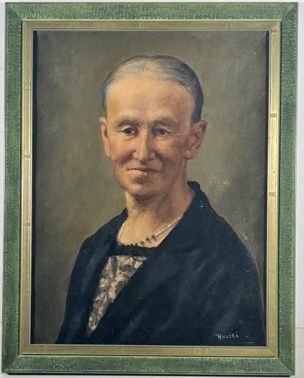 Damen Portrait Ölgemälde , Signiert: Huszti (Gebraucht) in Root für CHF 19 – mit Lieferung auf ...
