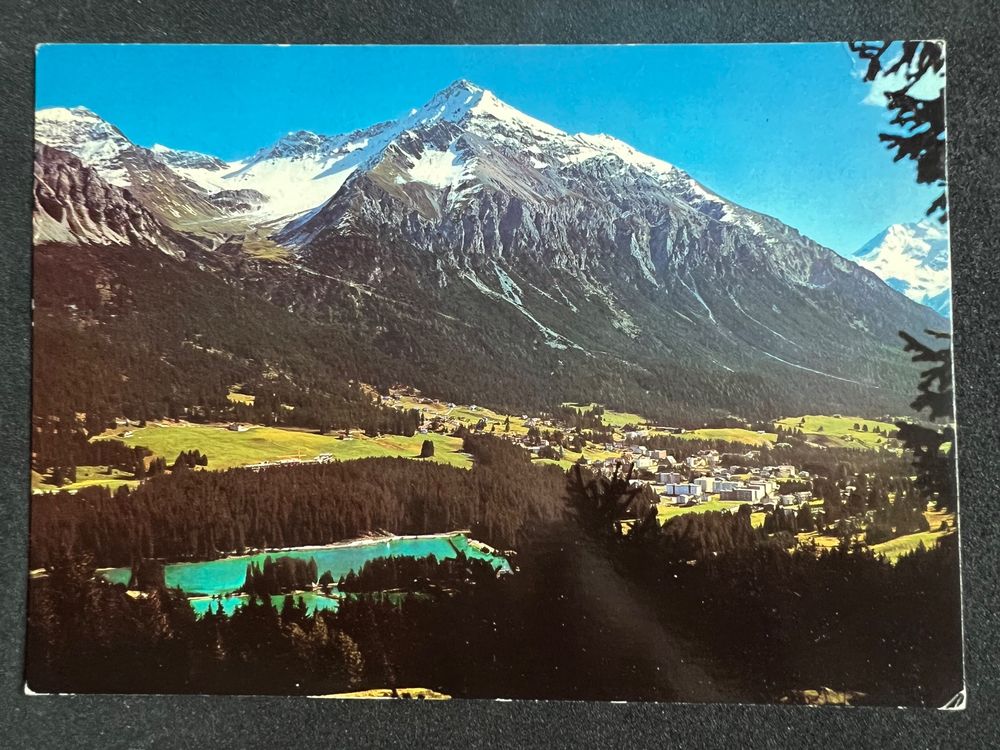 Lenzerheide 1500 m ü.M. mit dem Lenzerhorn | Kaufen auf Ricardo