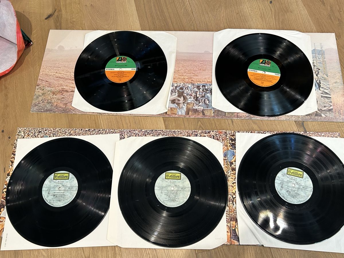 Woodstock: Coffret Vinyle Original – série 2 et 3 (blister) (D'occasion ...