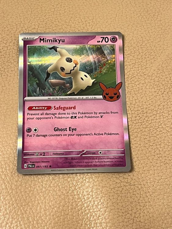 Pokémon Mimikyu 70 | Kaufen auf Ricardo
