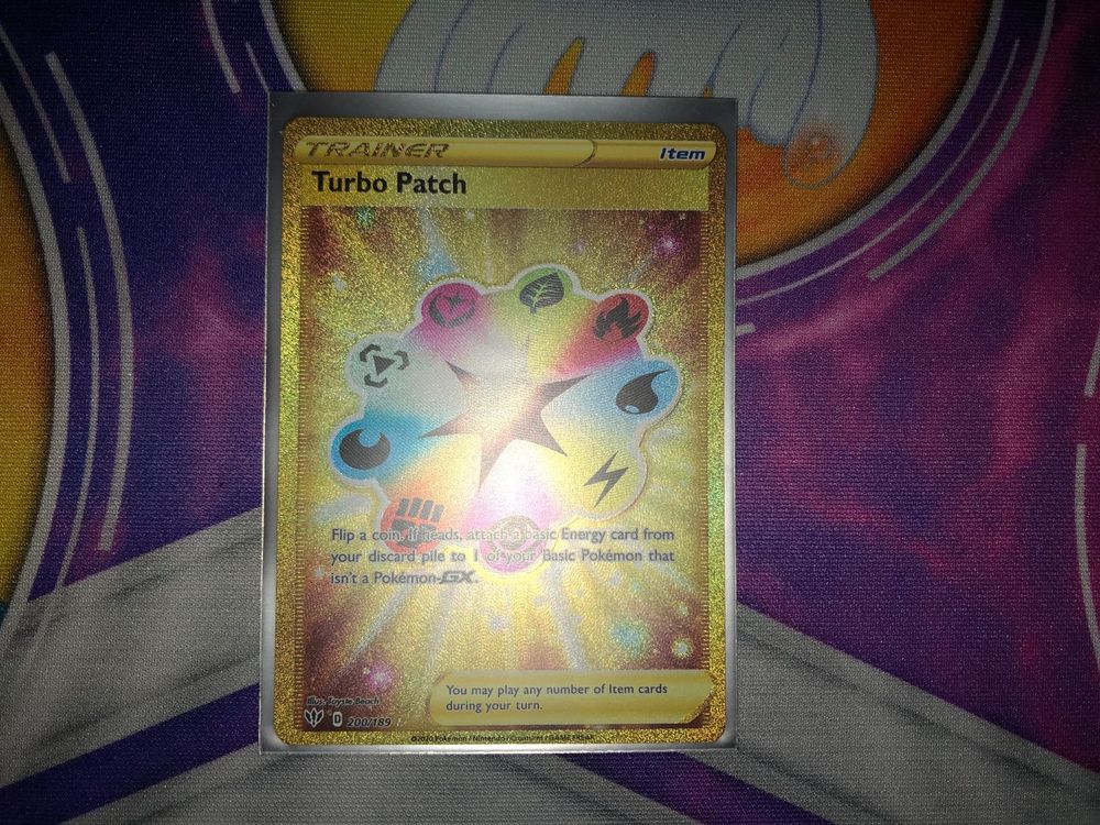 POKÉMON GOLDKARTE - Turbo Patch (Neu (gemäss Beschreibung)) in ...