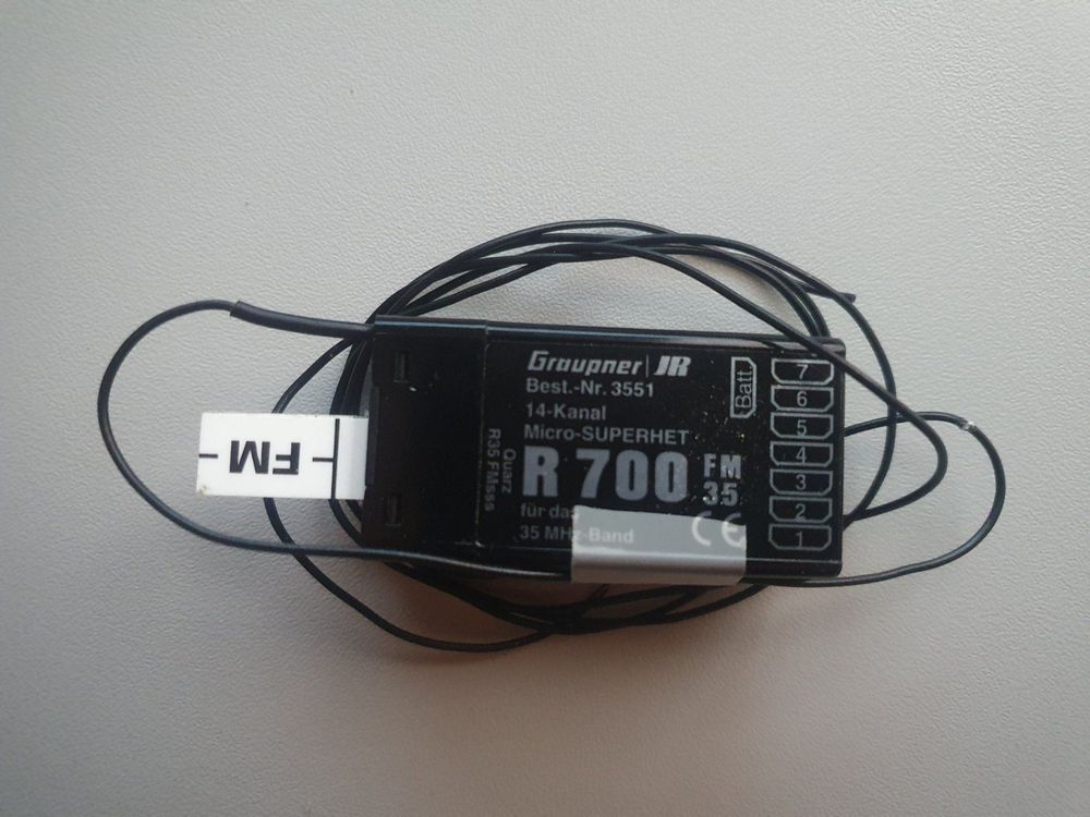 Graupner Empfänger R700 (Gebraucht) in Riken AG für CHF 10 – mit ...
