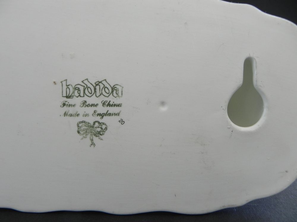 WC Rollenhalter * HADIDA * Fine Bone China made in England (Neu (gemäss ...