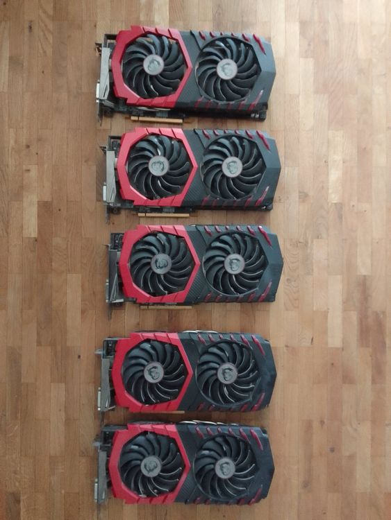 5X Msi RX480 gpu mining | Kaufen auf Ricardo