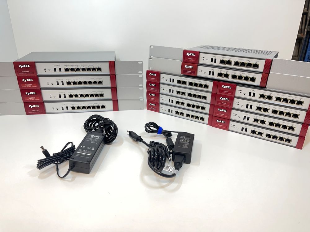 14 Stk. FireWalls ZyXel USG210 + ZyXel USG60, gebraucht (D'occasion) à ...