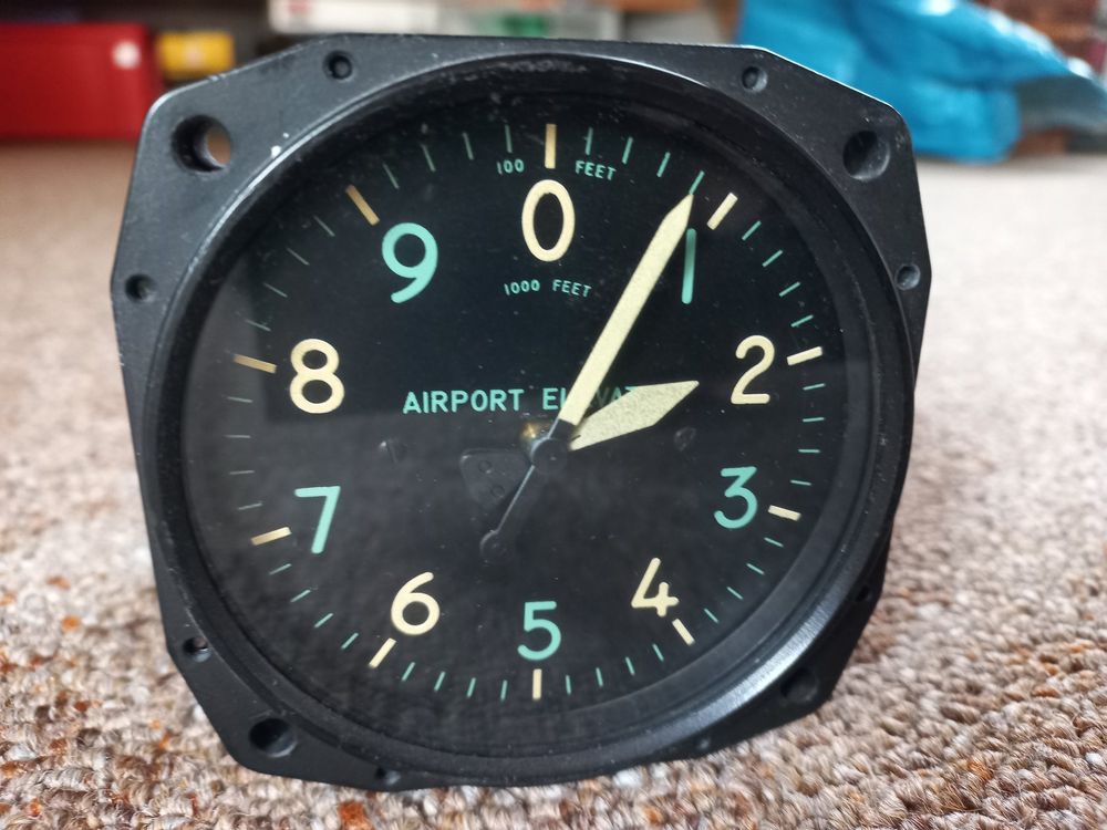 Flugzeug Instrument Höhenmesser | Kaufen auf Ricardo