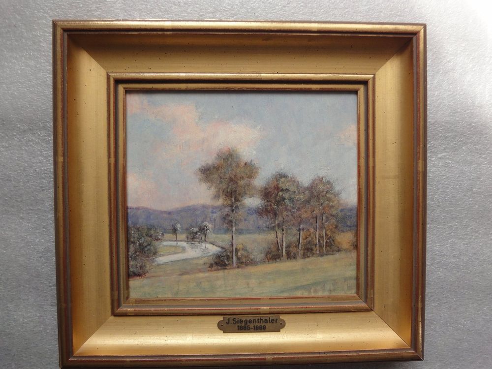 Siegenthaler, Jakob (1884-1969) Idyllische Stimmung am Bach (Gebraucht ...