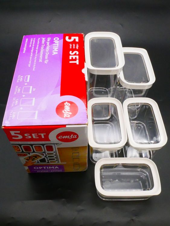 Schöne Emsa Vorratsdosen Set 10 Teilig Ebenbild
