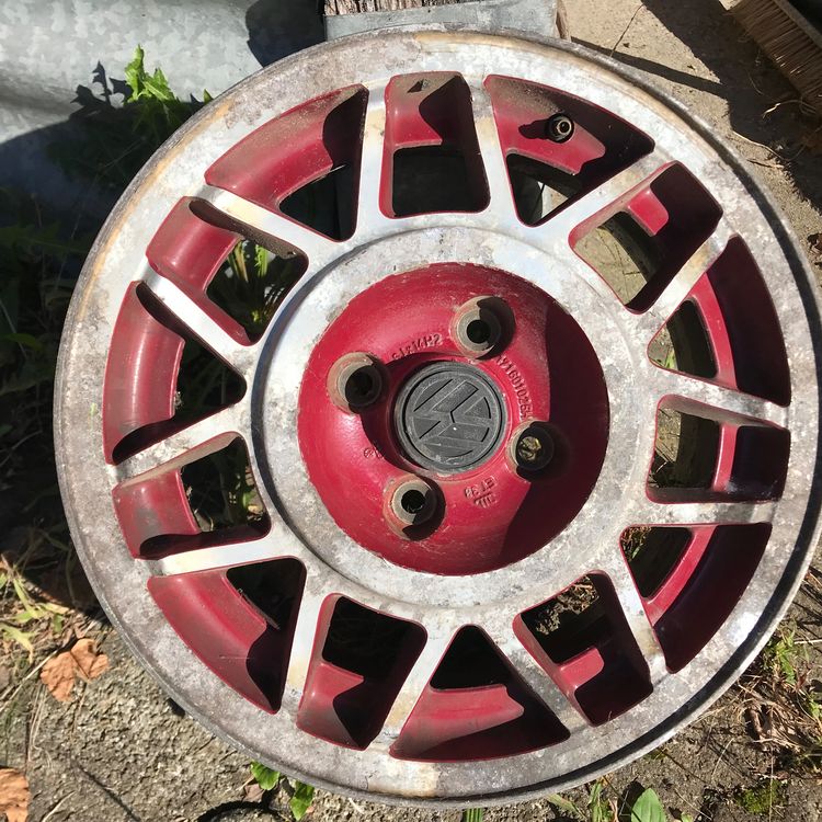 4 Stk. VW Golf 1 original Alufelgen | Kaufen auf Ricardo