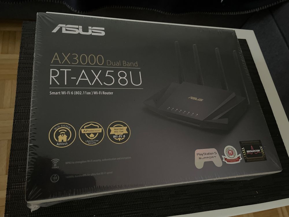Dual-Band WiFi Router RT-AX58U WiFi 6 (Neu und originalverpackt) in ...