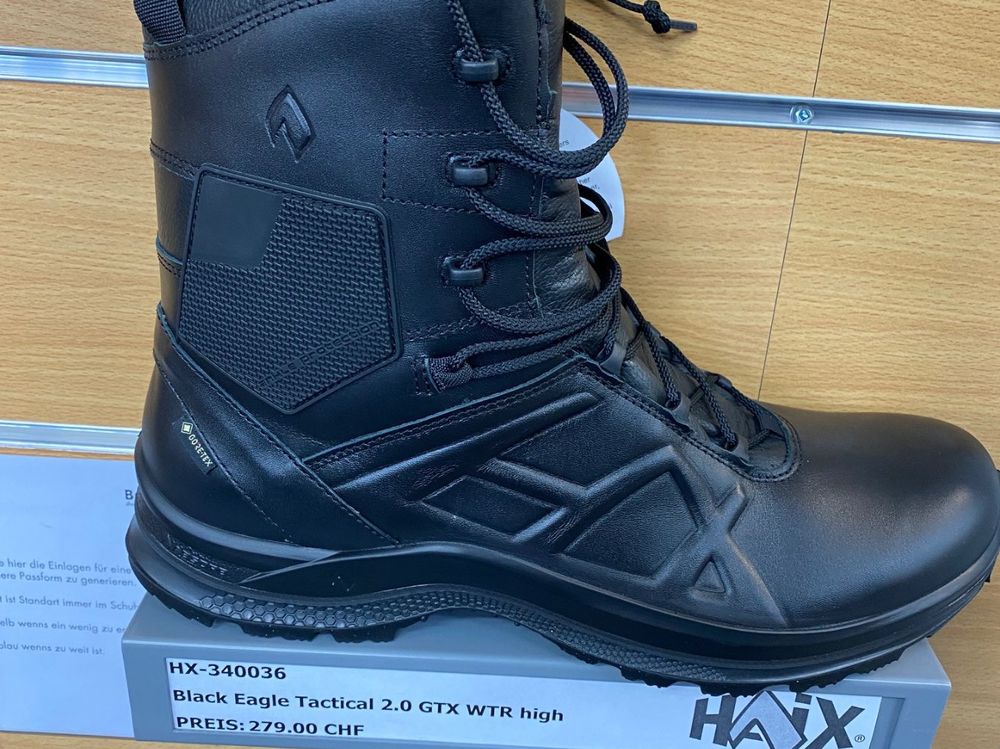HAIX Stiefel Black Eagle Tactical 2.0 GTX WTR high/black (Neu und ...