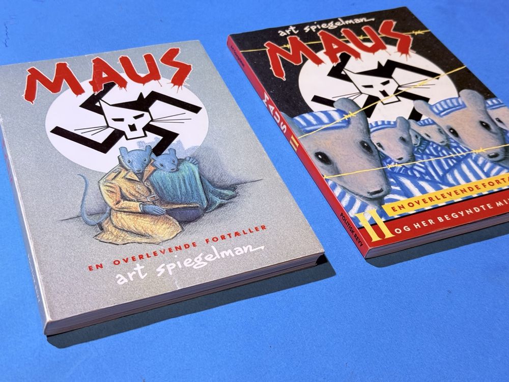 Art Spiegelman MAUS Illustriert, 2 Bände /Skandinavisch… (Gebraucht) in ...