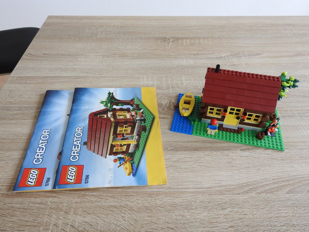 Lego 5766 Log Cabin, mit allen 3 Bauanleitungen | Kaufen auf Ricardo