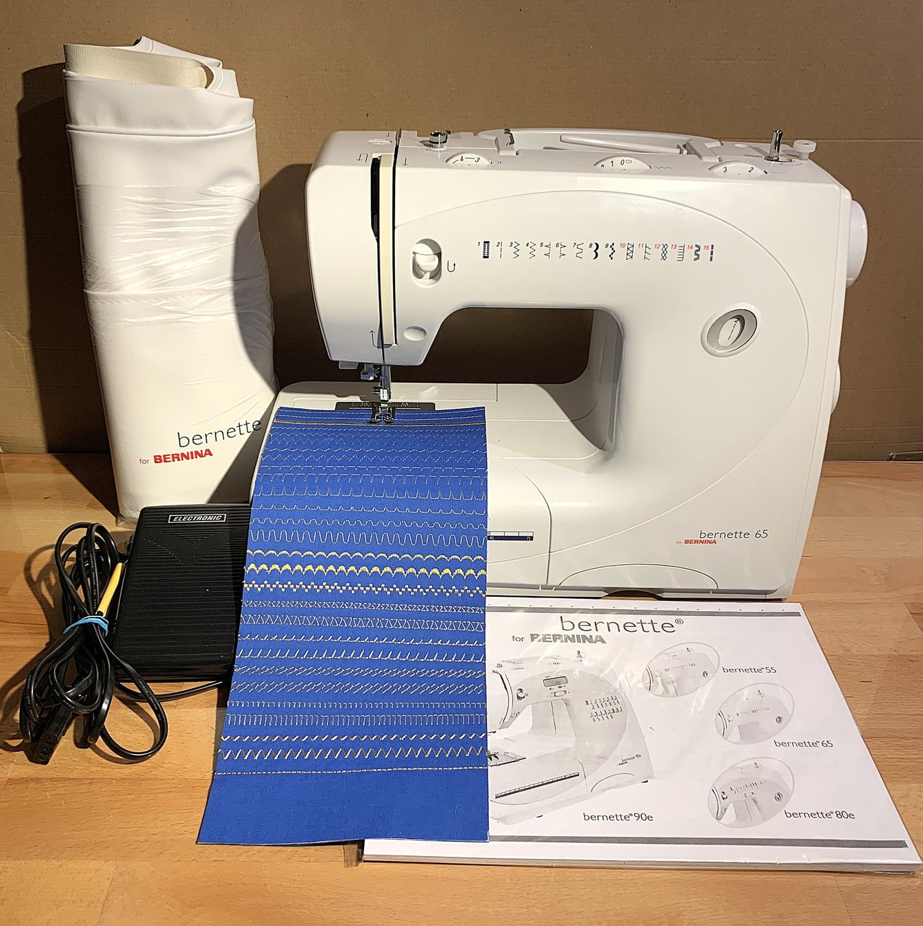 BERNINA BERNETTE 65 Nähmaschine frisch ab Service (Gebraucht) in ...