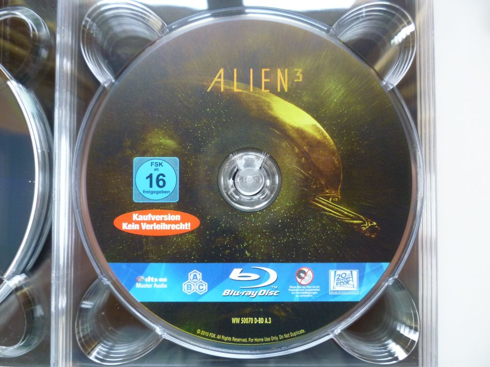 Grosse Alien Box Prometheus to Alien 9 Blu Ray Box Klassiker (Gebraucht ...