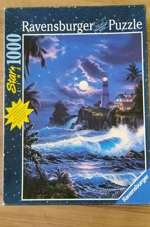 Puzzle Adventskalender Leuchtturm Starline 1000 Teile (Gebraucht) in Rüti ZH für CHF 22 – mit ...
