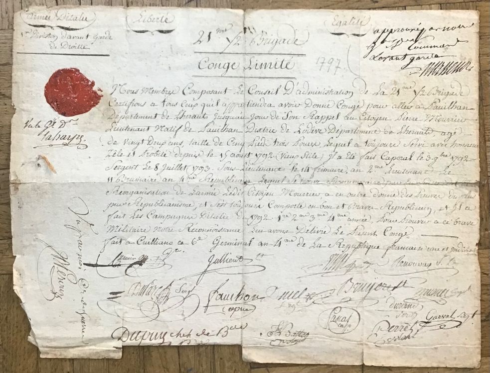 Antike Brief mit Siegel um 1797 (Gebraucht) in Root für CHF 90 – mit ...