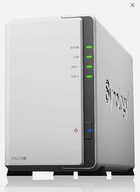 Synology NAS DS220j mit 8TB (2x4TB HDD) (Gebraucht) in Niederscherli ...