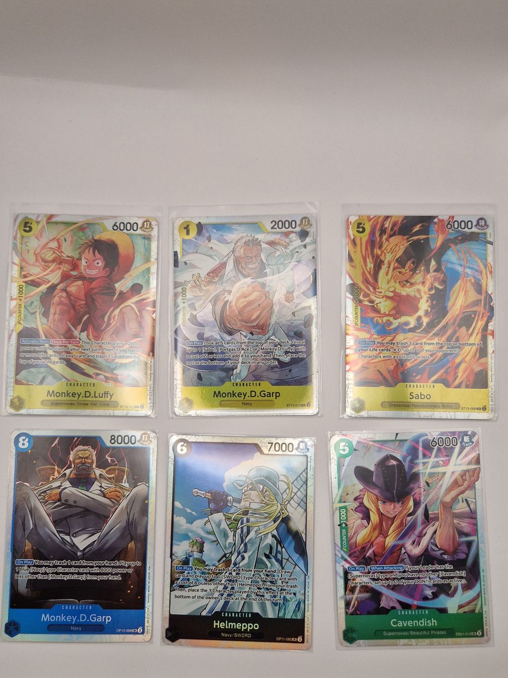One Piece TCG Lot 3: SR/SEC Set (12 Karten) – Englisch (Gebraucht) in ...