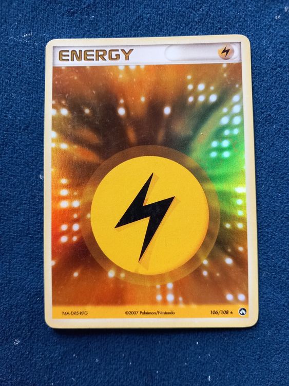 Old school Lightning Energy (EN) EX Powers Keepers Foil 2007 | Kaufen ...