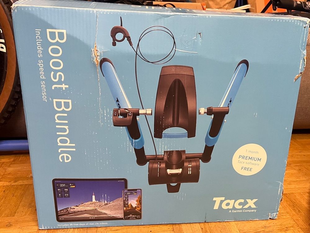 Tacx Boost Bundle Indoor Trainer (Gebraucht) in Winterthur für CHF 36 – mit Lieferung auf ...