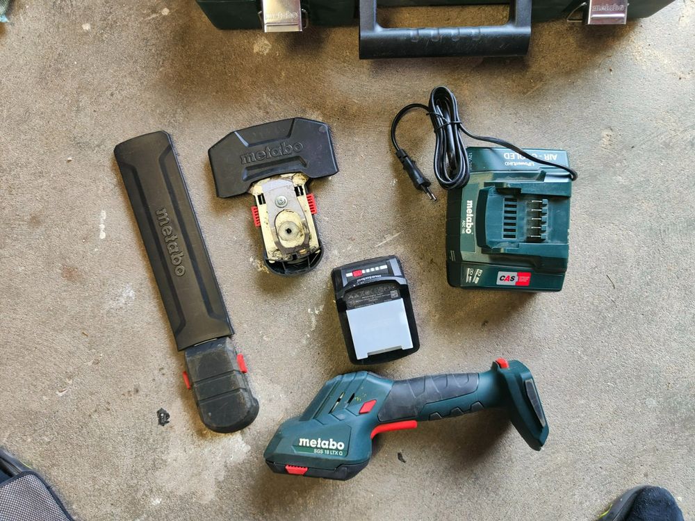 🌿 Metabo SGS 18 LTX Q – Outil de jardin sans fil (lot) (D'occasion) à ...