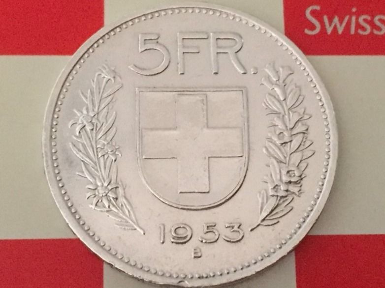 5 Franken 1953 ss-vz, Silber (Gebraucht) in Elsau für CHF 10 – mit Lieferung auf Ricardo kaufen