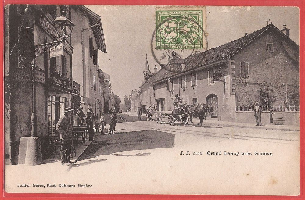 Grand Lancy près Genève Kutsche 1907 | Acheter sur Ricardo