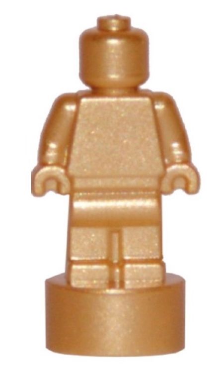 Lego minifiguren mini statue dorée | Kaufen auf Ricardo