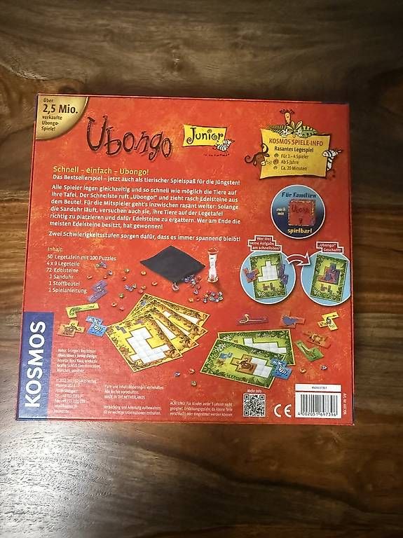 Ubongo Junior- Kosmos (Gebraucht) in Kilchberg ZH für CHF 15 – nur ...